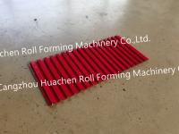 China Customized Finishing Roof Panel Trapezoidal Sheet Roll Forming Machine for sale