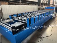 China Aluminum and galvanized sheet metal color steel plate single-layer platform trapezoidal profile forming machine for sale