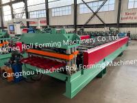 China Single-layer profiled metal steel tile roof panel forming machine for sale