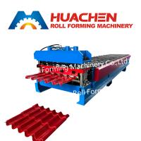 China Corrugated Color Steel Roof Sheet Cold Roll Forming Machine for Sale for sale