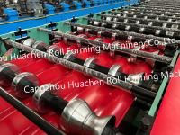 China Corrugated Steel Metal Sheet Roof Profile Roll Forming Machine for sale