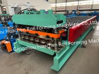 China Corrugated Steel Metal Sheet Roof Profile Roll Forming Machine for sale