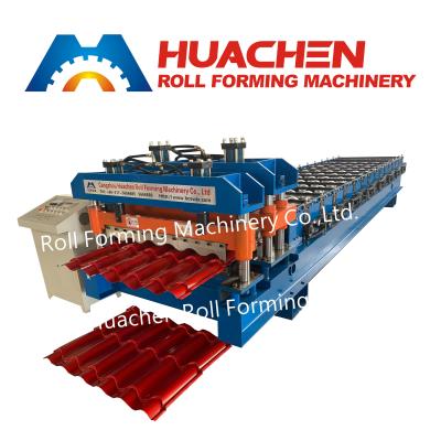 China Steel Tile Roofing Sheet Roll Forming Machine for Building Material for sale
