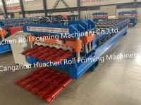 China Steel Tile Roofing Sheet Roll Forming Machine for Building Material for sale