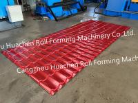 China Ribbon tiles, high quality, low price, steel plate metal roof, cold rolling forming machine for sale