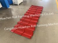 China Metal Glazed Roof Tile Roll Forming Machine for sale
