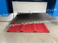 China Trapezoidal single-layer and double-layer ceramic tile sheet forming machine for sale