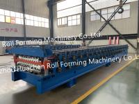 China Trapezoidal roof panel metal plate rolling forming machine for sale