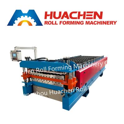 China High Quality and Frequency Automatic Roof Color Steel Sheet Metal Roll Forming Machine for sale