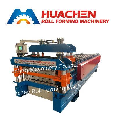China Roof top plate rolling forming machine / Roofing tile forming machine for sale