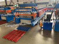 China Roof top plate rolling forming machine / Roofing tile forming machine for sale