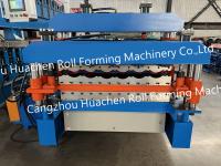 China Fully Automatic Trapezoidal Roof Sheet Roll Forming Machine for Metal Roofing Panels for sale
