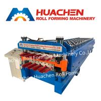 China Fully Automatic Color Steel Glazed Tile Metal Color Steel Thin Roof Panel Rolling Forming Machine for sale