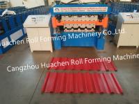 China Fully Automatic Color Steel Glazed Tile Metal Color Steel Thin Roof Panel Rolling Forming Machine for sale