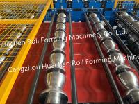 China Double Layer Trapezoidal Roof Sheet Roll Forming Machine for Metal Roofing for sale