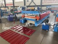 China Roof panel manufacturing machinery  Texture board sheet forming machine for sale