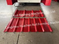 China Fully Automatic Trapezoidal Roof Sheet Roll Forming Machine for Metal Roofing Panels for sale