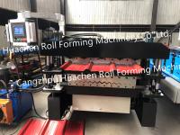 China Steel corrugated roof formed by cold bending with trapezoidal profiled steel sheet machine for sale