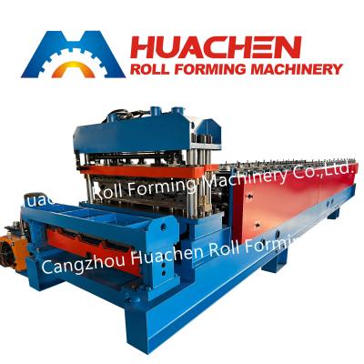 China Roof corrugated panel rolling machine, double-layer roof tile rolling machine for sale