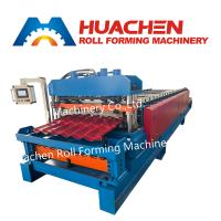 China Trapezoidal Roofing Sheet Metal Ibr Roof Panel Long Span Roll Forming Machine for sale