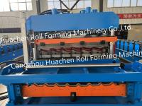 China Trapezoidal Roofing Sheet Metal Ibr Roof Panel Long Span Roll Forming Machine for sale