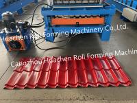 China Trapezoidal Roofing Sheet Metal Ibr Roof Panel Long Span Roll Forming Machine for sale