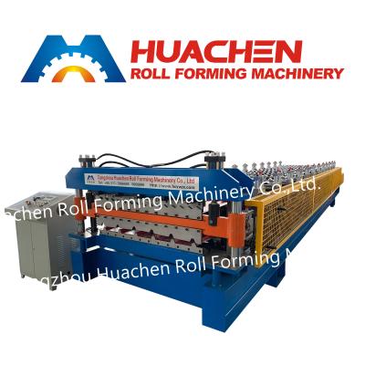 China Metal Roof Cladding Wall Panel Roll Forming Machine for sale