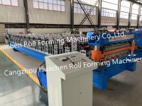 China Metal Roof Cladding Wall Panel Roll Forming Machine for sale