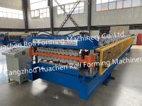 China Metal Roof Cladding Wall Panel Roll Forming Machine for sale