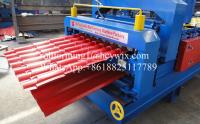 China CR12 Drive Roofing Panel Double Layer Roll Forming Machine for sale