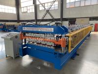 China Stand Type Double Deck Roll Forming Machine for sale