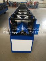China High Precision Roof Ridge Cap Roll Forming Machine With 3 Ton Decoiler for sale