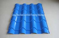 China 380V Power Hydraulic Arc Sheet Metal Roll Forming Machines 15 Roller Station For Africa for sale