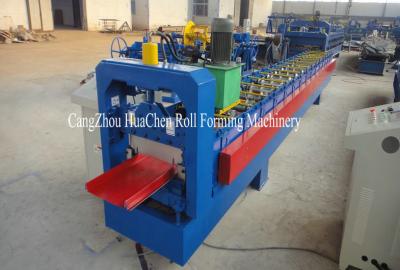 China Custom Galvanized Single Roofing Sheet Metal Roll Forming Machine 380V 50Hz 3 Phase for sale
