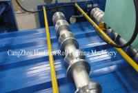 China Automatic Roof Sheet Galvanized Steel Roll Forming Machine With 19 Row Rollers for sale