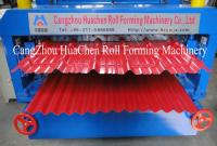 China Roof Tile Double Layer Roll Forming Machine Metal Wall , Color Steel Plate for sale