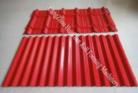 China Roof Tile Double Layer Roll Forming Machine Metal Wall , Color Steel Plate for sale