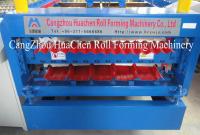 China Automatic Galvanized Steel Double Layer Roll Forming Machine with 380V 50Hz for sale