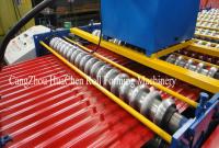 China Automatic Galvanized Steel Double Layer Roll Forming Machine with 380V 50Hz for sale