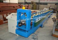 China Rain water System Gutter Roll Forming Machine Making Semi-circle Shape DX51 for sale