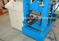 China Rain water System Gutter Roll Forming Machine Making Semi-circle Shape DX51 for sale