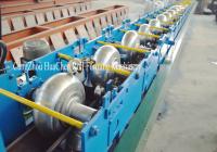 China Rain water System Gutter Roll Forming Machine Making Semi-circle Shape DX51 for sale