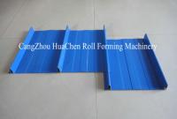 China Self Joint Roofing Sheet Roll Forming Machine 3 phases For 380 Voltage for sale