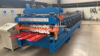 China Chain Drive Tile Profile Double Layer Roll Forming Machine for sale