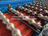 China 2m/Min PLC Control Antique Glazed Tile Roll Forming Machine for sale