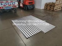 China 0.13mm Barrel Corrugated Roll Forming Machine 4 Meters for sale