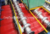 China Metal Plate Rolling Glazed Tile Roll Forming Machine Equipments For Roof for sale