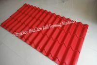 China Metal Plate Rolling Glazed Tile Roll Forming Machine Equipments For Roof for sale