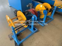 China Slitting Line Hydraulic Recoiler With Coil Car Tension Stand Scrap Winder Device for sale