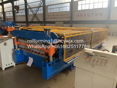China CE Roof Panel 11kw Double Layer Roll Forming Machine for sale